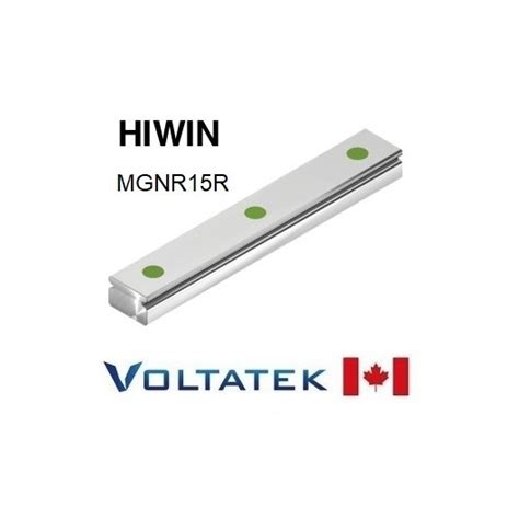 HIWIN HGR15R 15mm Linear Guide Rail CNC HGR15 Voltatek Canada
