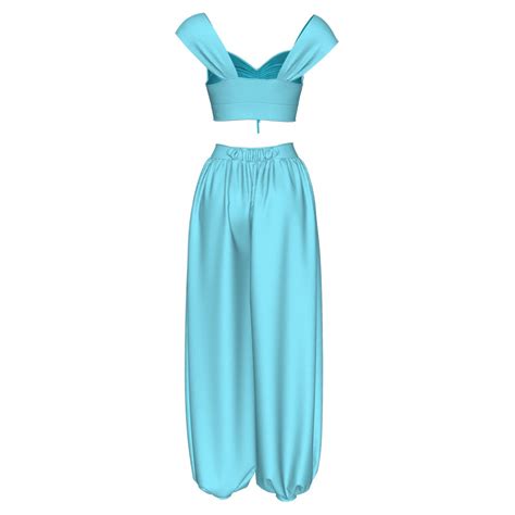 Aladdin（2019）princess Jasmine Cosplay Costume Free Shipping 6999