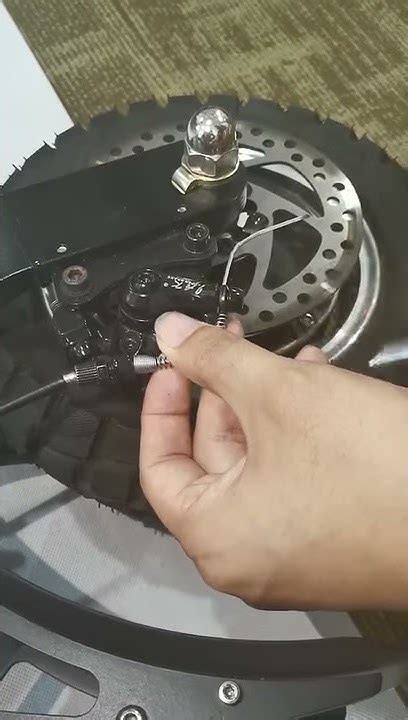 How To Tighten The Disc Brake Of Nanrobot D4 Scooter？ Youtube