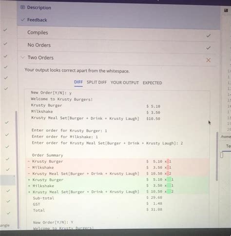 Solved How Do I Fix The Whitespace Error Upi Have Attached