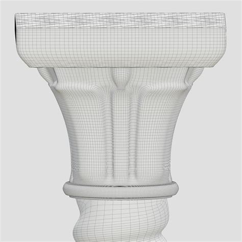 잎 기둥 3d 모델 10 Blend Obj Fbx Dae Free3d