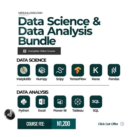 Buy Data Science And Data Analysis Super Bundle By Mesuullogic On Selar
