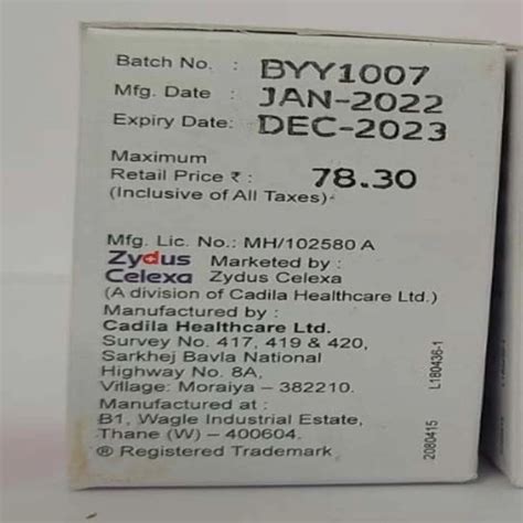 Biotrexate Methotrexate Injection Ip 50 Mg Zydus Celexa 2 Ml At ₹ 78 30 Vial In Mumbai