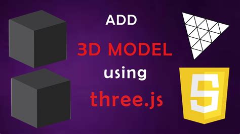 How To Add A 3d Model Using Threejs Youtube