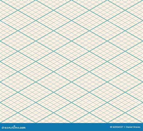 Seamless Grid Texture Thick Lines Pattern Vector Tile Background