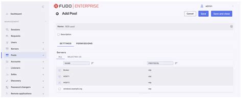 Setup Fudo Enterprise Bastion Scenario Recommended — Fudo