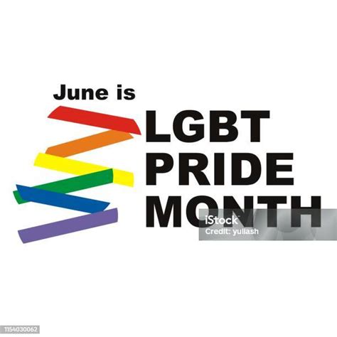 리본 및 텍스트 Lgbt 프라이드 달의 형태로 Lgbt 여러 가지 빛깔의 플래그 자유의 색상 T셔츠 디자인 인사말 카드 포스터 배너입니다 추상적인 벡터 일러스트입니다 6월에