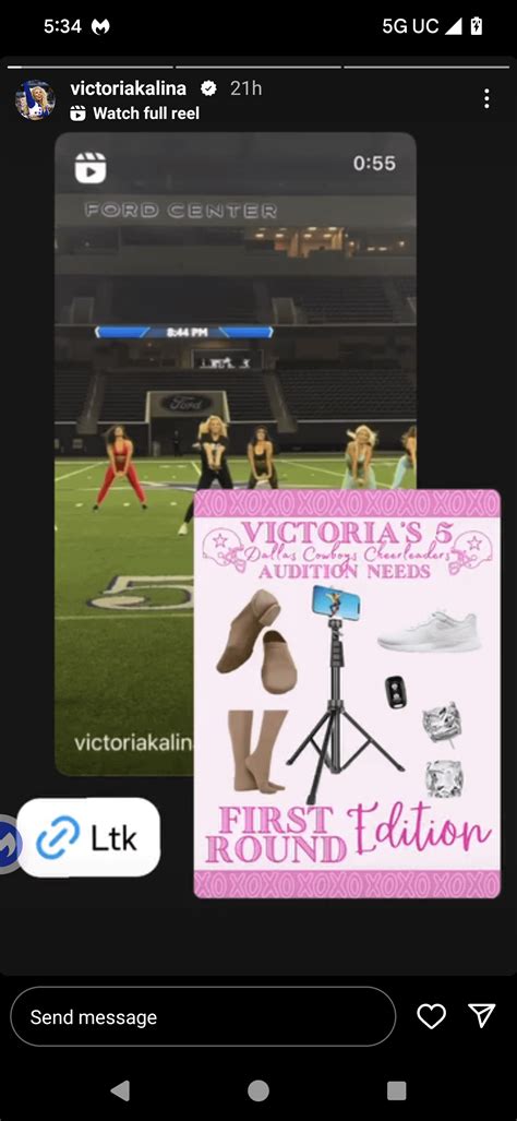 Victorias Audition List For Dcc Hopefuls Rdccmakingtheteam
