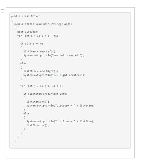 Solved Public Abstract Class Root Private Double Data