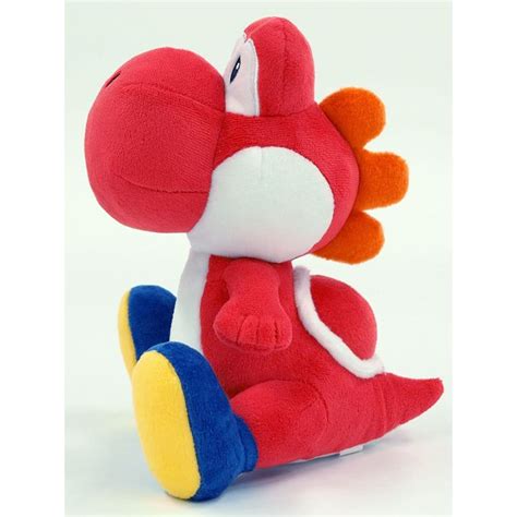 Sanei Super Mario All Star Collection Ac43 Red Yoshi Plush Small