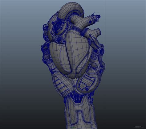 Forcam机械器官心脏大脑机械手 [38p] 16图库素材网