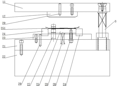 一种冰箱侧板折弯模具的制作方法