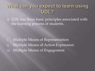UDL Overview PPT
