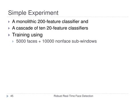 Ppt Robust Real Time Face Detection Powerpoint Presentation Free
