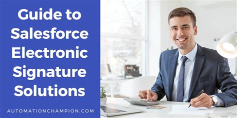 Damien Rogé On Linkedin Guide To Salesforce Electronic Signature Solutions