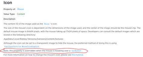 Mouse Cursor Override Scripting Support Developer Forum Roblox