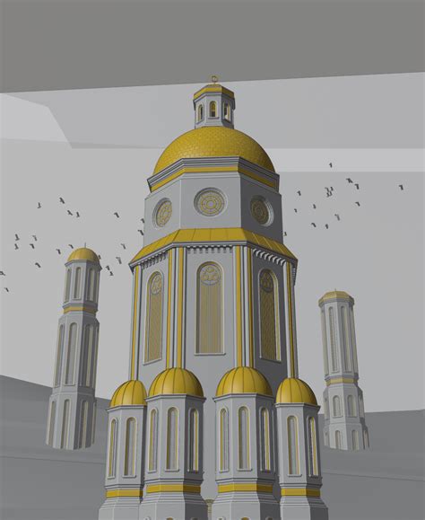 Towers Geometry Nodes Rblender