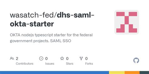 Github Wasatch Feddhs Saml Okta Starter Okta Nodejs Typescript Starter Rahul Dongre