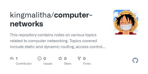 GitHub Kingmalitha Computer Networks This Repository Contains Notes On Various Topics Related