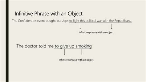 Infinitives And Infinitive Phrases PPTX
