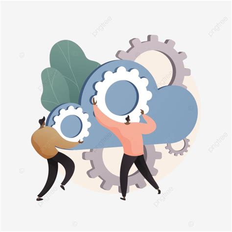 Cloud Concept Vector Hd Png Images Cloud Engineering Abstract Concept Vector Illustration