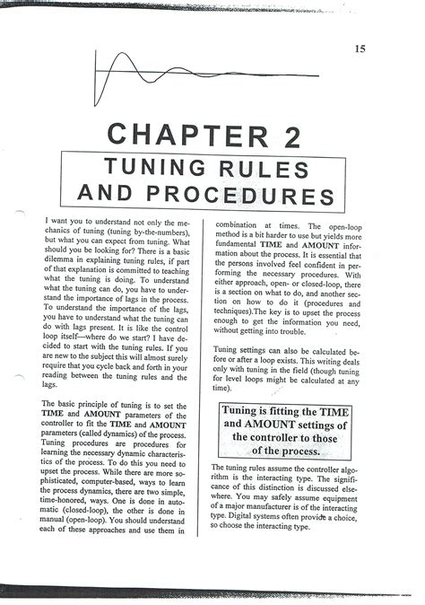 controller tuning and control loop performance pdf