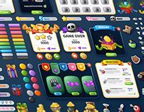 Game UI Kit Bundle Behance