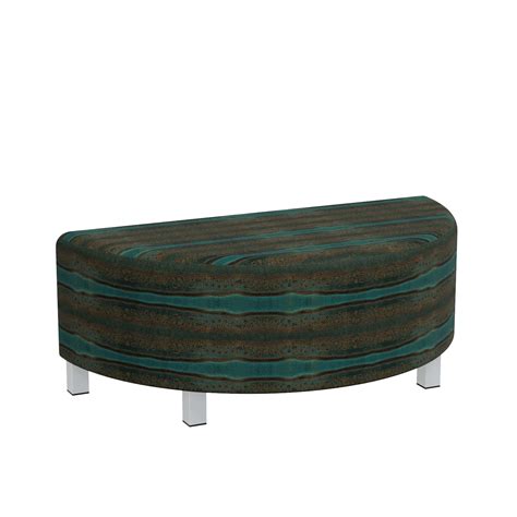 Quad Half Round Ottoman Indigenous Soft Seating Lounge Schoolfurn