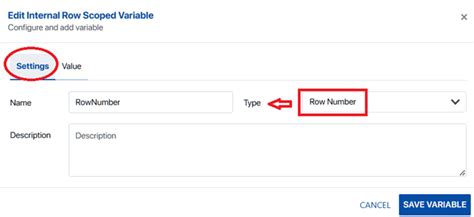 Dynamic Row Numbering Assette Support