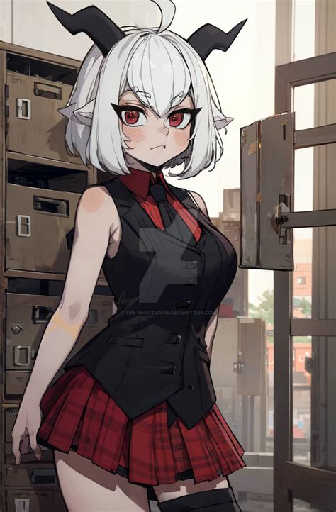 Ai Art Adult Krampus Helltaker By The Sanctuaire On Deviantart