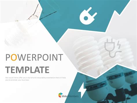 Free Google Slides Themes Light Bulbs And Electricity