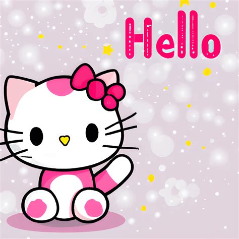 Hello Kitty Cartoon · Creative Fabrica