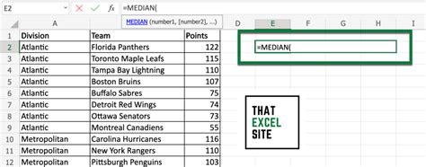 How To Calculate A Median If Function In Excel Conditional Median