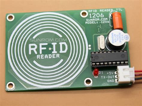 RFID Reader 125Khz 5V UART 1206 Sunrom Technologies