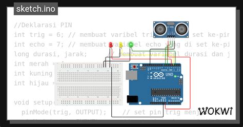 Sensor LED Wokwi ESP32 STM32 Arduino Simulator
