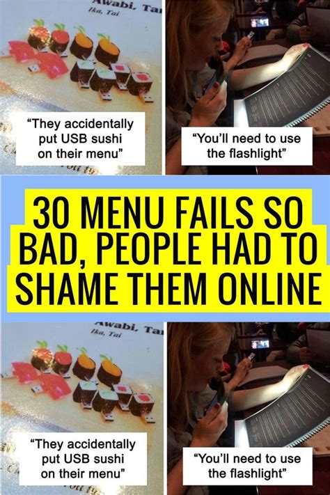 30 Menu Fails So Bad People Had To Shame Them Online Artofit