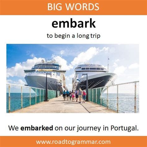 Embark English Vocabulary Words Learn English Vocabulary English