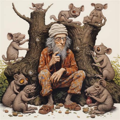 Premium Photo Unveiling The Bold And Engaging Youthful Half In The Artistic Style Of R Crumb