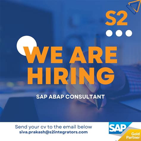 sap sapconsultant sapabap indiajobs hiring hiringimmediately