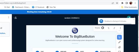 26 Rc1 Meeting Closing Toast Refers To Main Meeting As Breakout · Issue 16594 · Bigbluebutton