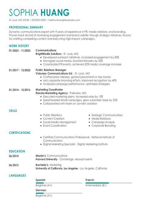 What Are Standard Margins On A Resume In 2025 Examples