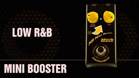 MARKBASS Mini Booster, Sound Samples und Features. - YouTube
