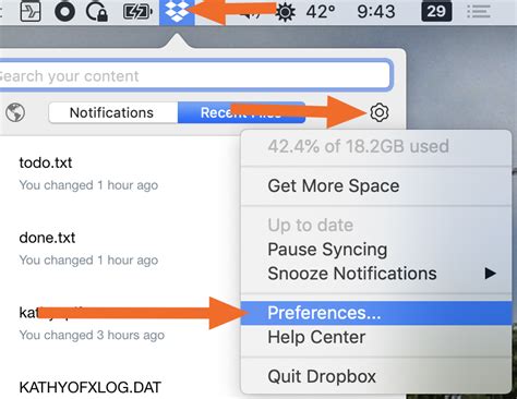 how to automatically upload to dropbox