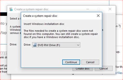 Create System Repair Disc In Windows 10 Page 4 Tutorials