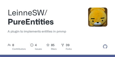 github leinnesw pureentities a plugin to implements entities in pmmp
