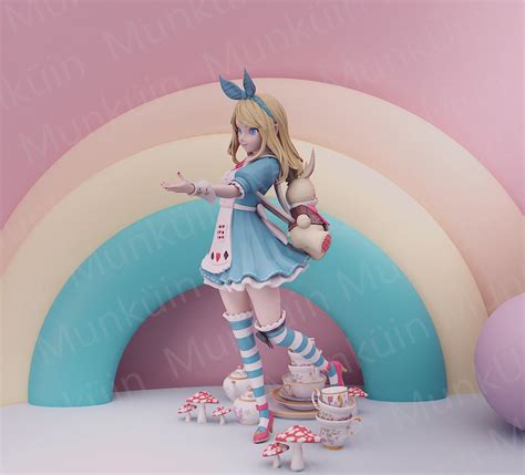 Alice 3d Model 3d Printable Cgtrader