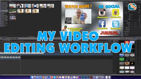 My Video Editing Workflow Youtube