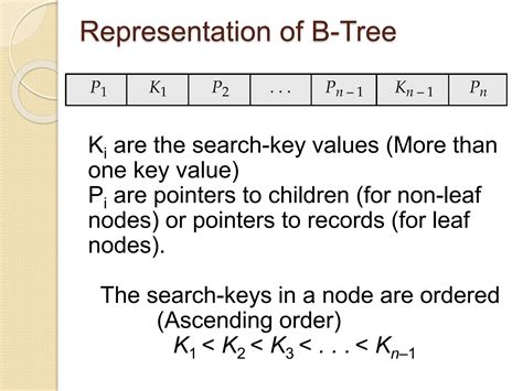 data structures trees b tree and b tree pptx