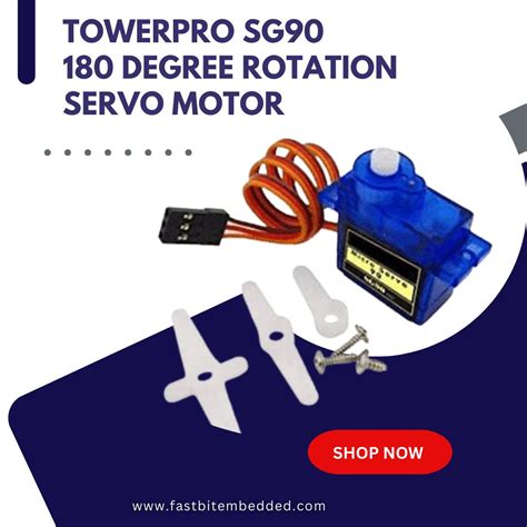 Servomotor Robotics Embeddedsystems Precisioncontrol Towerprosg90 Rcprojects