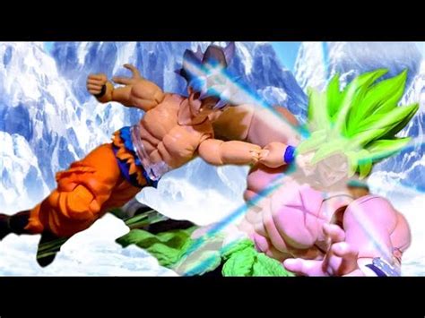 ULTRA INSTINCT GOKU Vs BROLY STOP MOTION WHAT IF YouTube